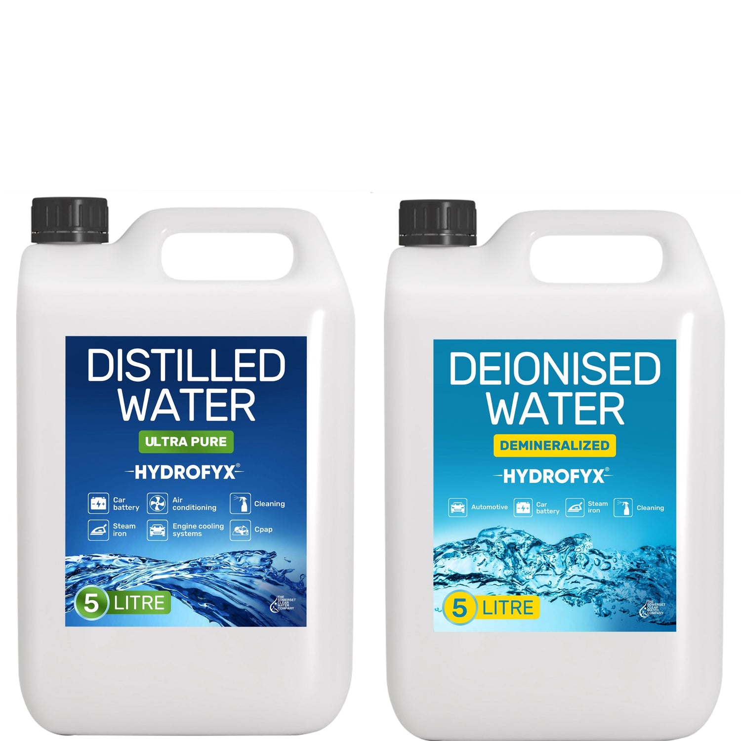 Distilled vs Deionised Water: Differences & Uses | Somerset Clearwater