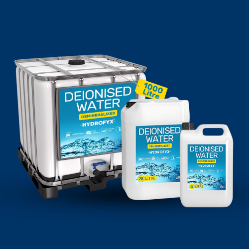 Distilled & Deionised Water UK | Manufacturer | Free Next Day Delivery