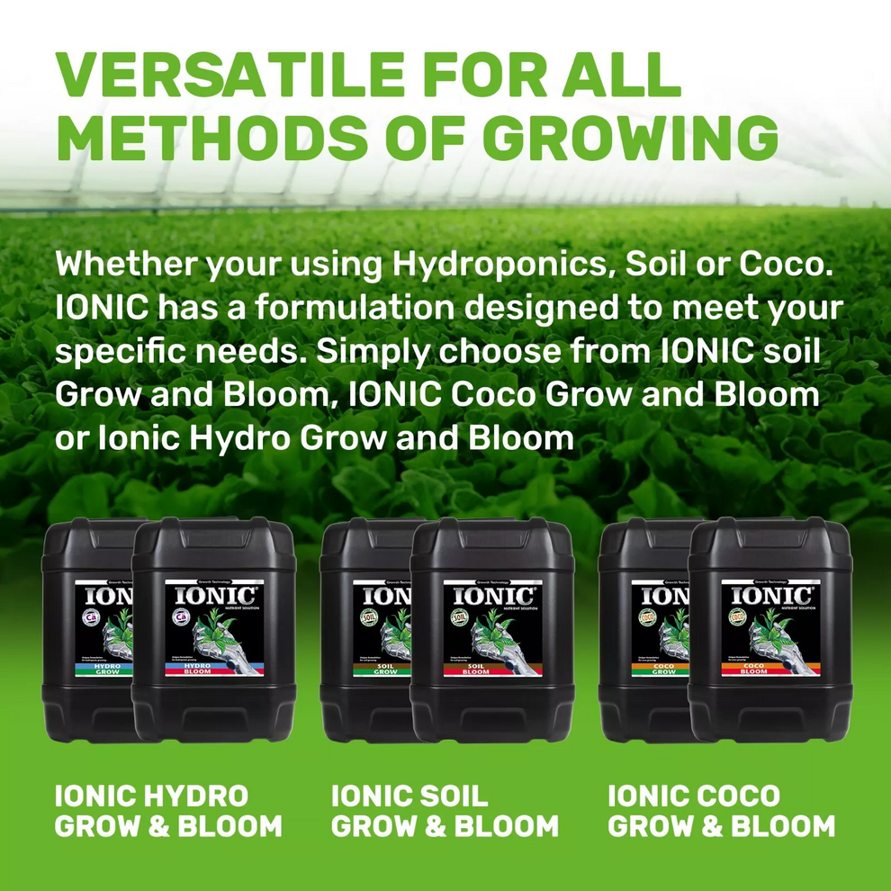 IONIC SOIL GROW- Hydroponic nutrient for the early stages of Growing-