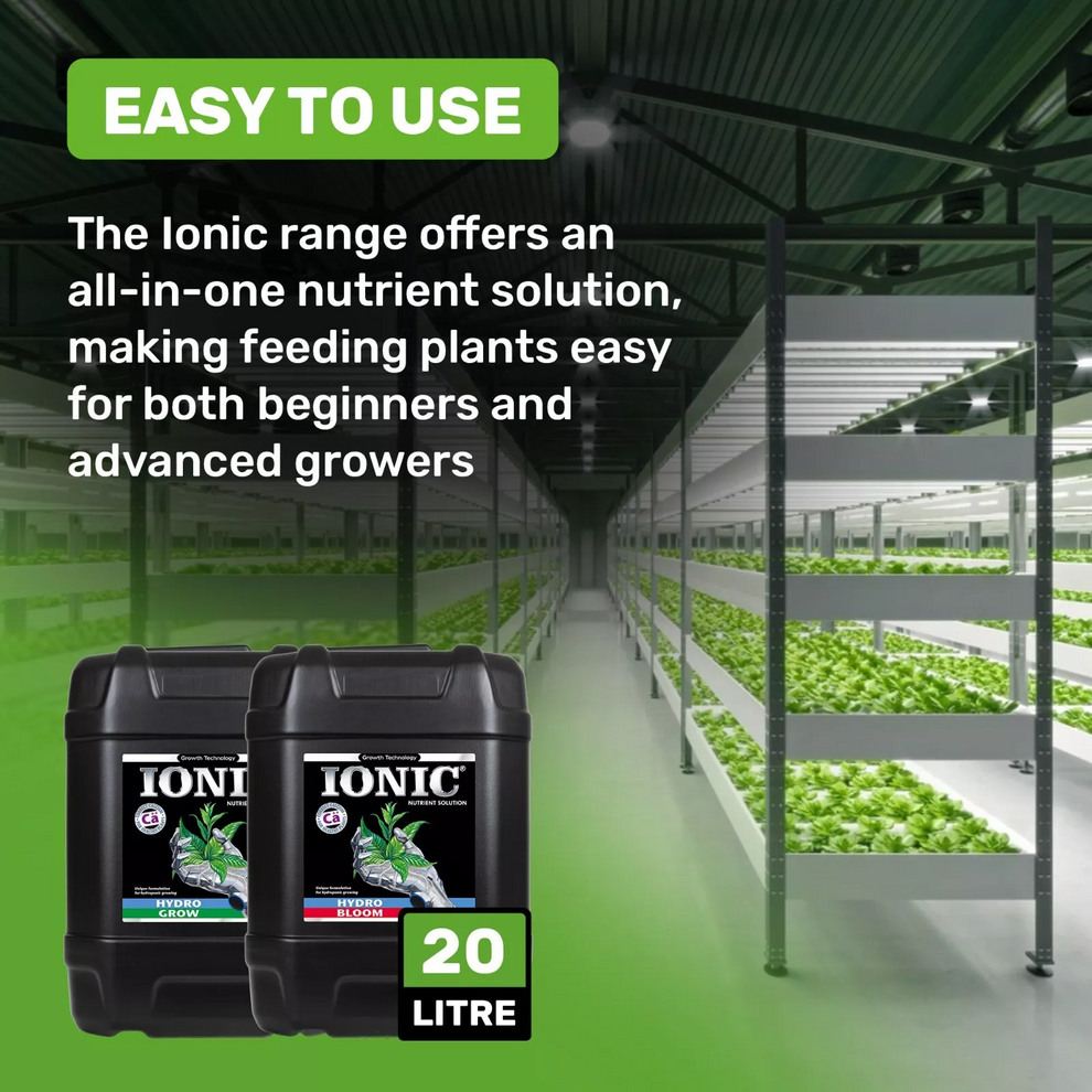 IONIC HYDRO GROW- Hydroponic nutrient for the early stages of Growing-